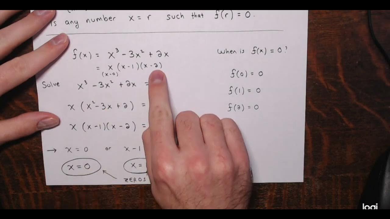 Knewton Alta Assignment - Section 5.3 Part 2: Zeros of Polynomial Functions - YouTube