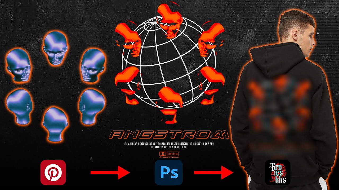 Como hacer un estampado para tu marca de ropa - YouTube