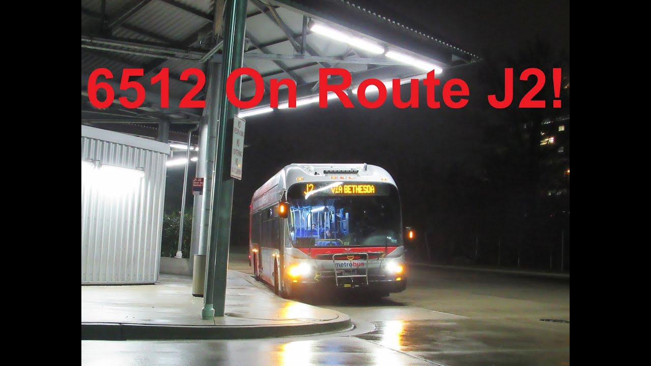 NeoplanDude | WMATA Metrobus 2010 New Flyer DE42LFA #6512 On Route J2 ...