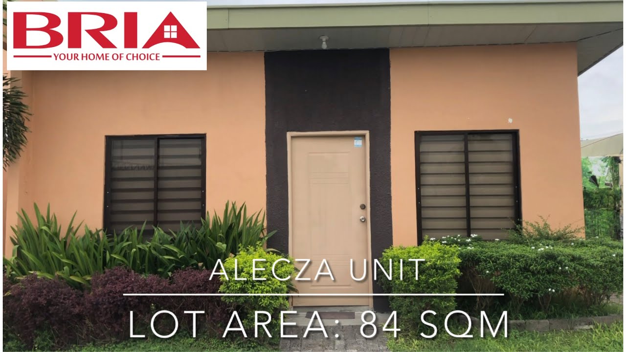 BRIA MAGALANG - ALECZA UNIT HOUSE TOUR 2 Bedroom Bungalow RENT TO OWN ...