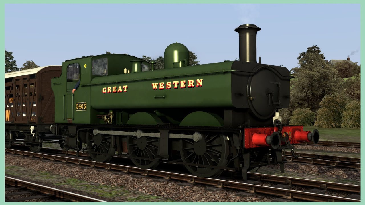 History of the GWR 54xx class 'Pannier Tank' - YouTube