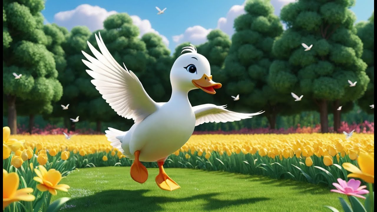 Ducky Flappy Wings Go Flap Flap Flap | Fun Duck Nursery Rhyme for ...