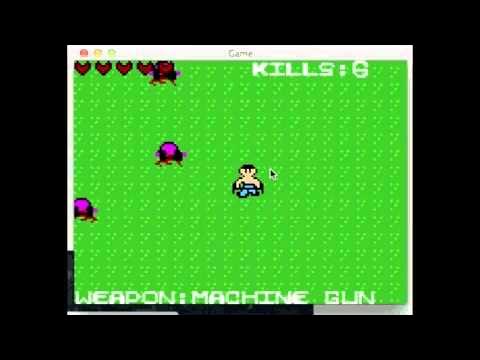 2D java game I made - YouTube