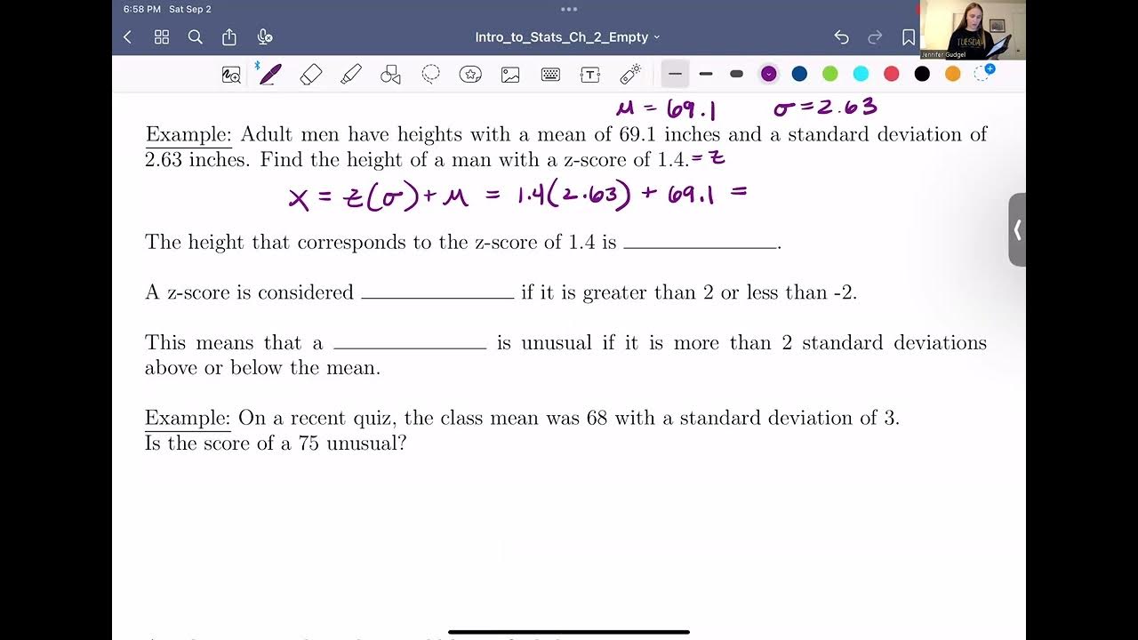 Intro to Stats Chapter 2 Video 19 - YouTube