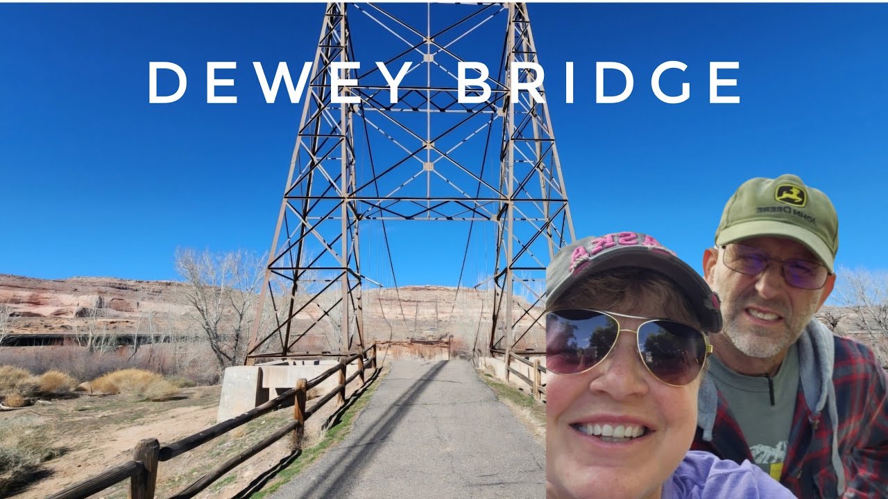 Dewey Bridge Historical Site and Campground/ Scenic Hwy 128 - YouTube