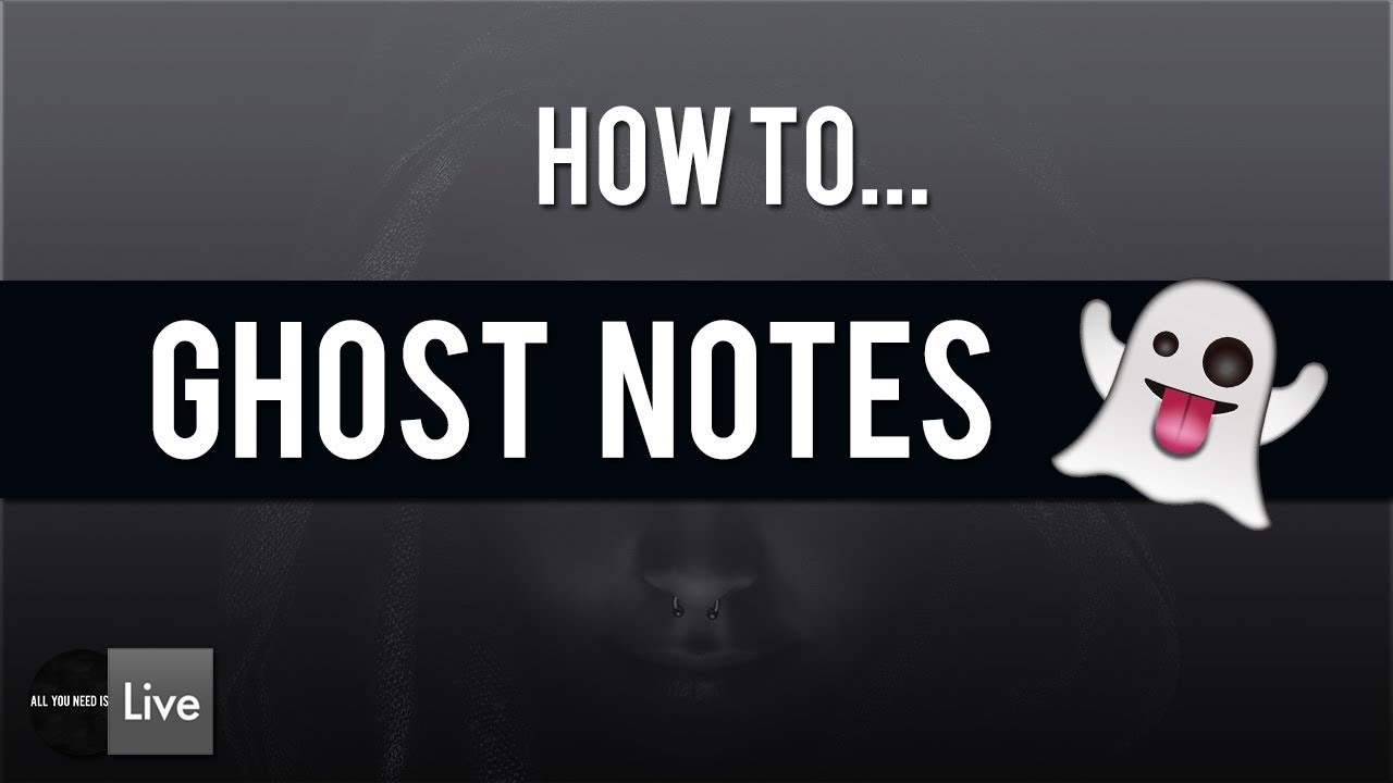 How to Ghost Notes Drums ( Ableton Tutorial ) - YouTube