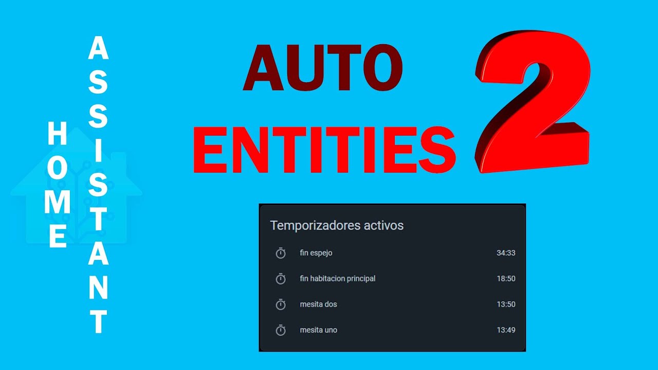 Auto entities en Home Assistant - YouTube