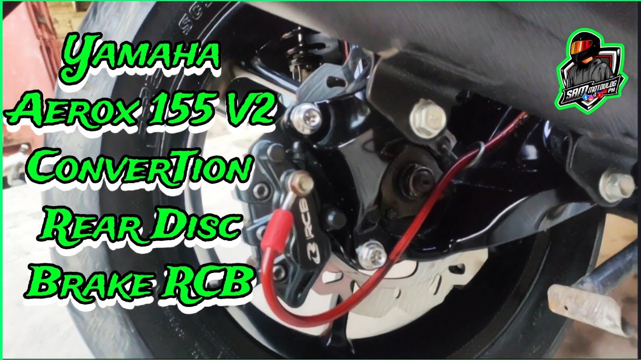 Aerox 155 V2 ConverTion Rear Disc Brake Swing Arm (Palit Nmax V2 Swing ...