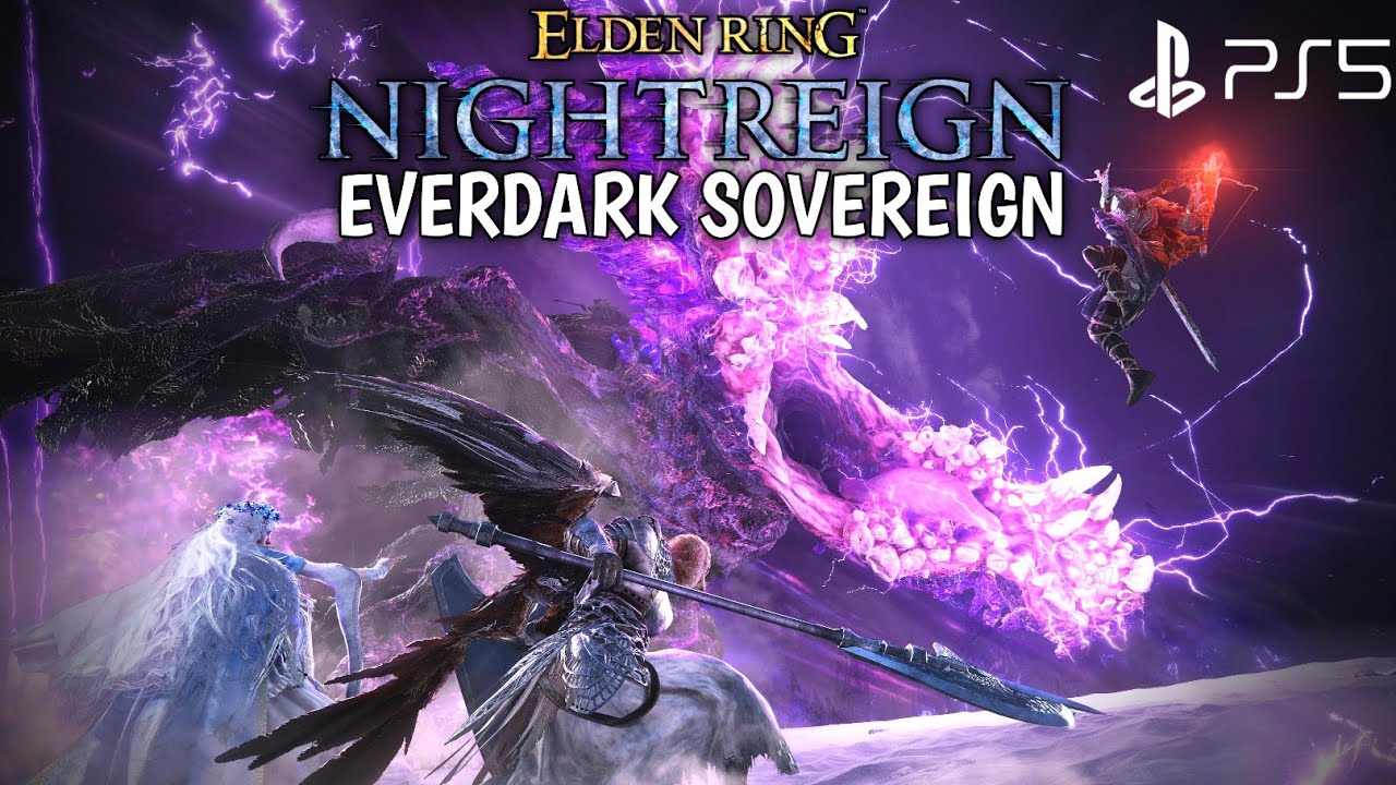 Everdark Sovereign ELDEN RING NIGHTREIGN Everdark Sovereign Gameplay ...