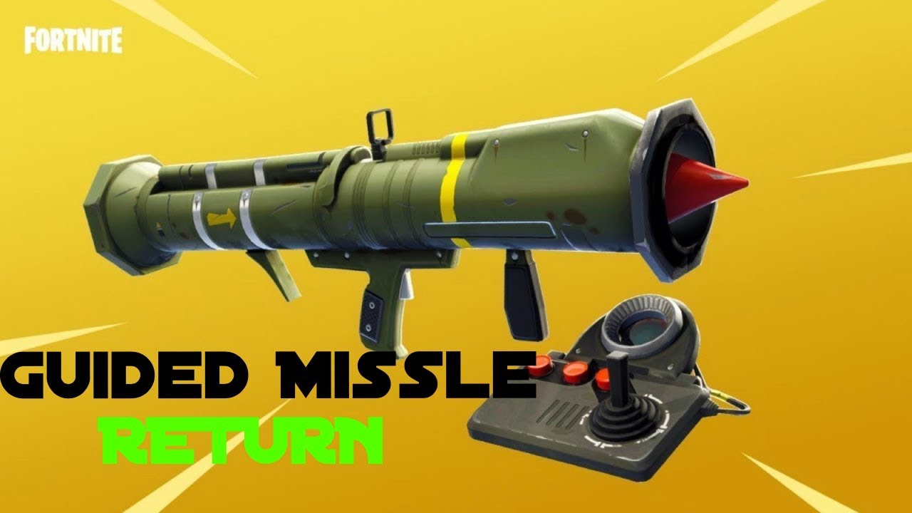 LIVE - Fortnite Battle Royale -GUIDED MISSLE RETURNS, Playing with ...