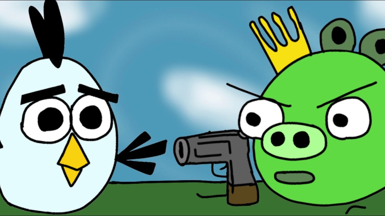 The Angry Birds with GUNS? ♫ ♪ ♫ ♪ ♫ 3d Animated Spoof - FunVideoTV ...
