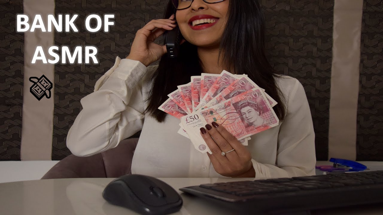 ASMR | Bank Of ASMR (Roleplay - Bank Assistant) Relaxing Whispers - YouTube