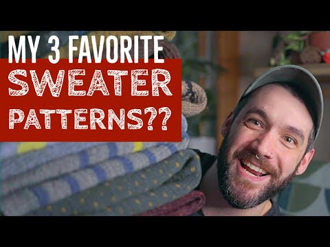 3 SWEATER PATTERNS You Have To See!!!