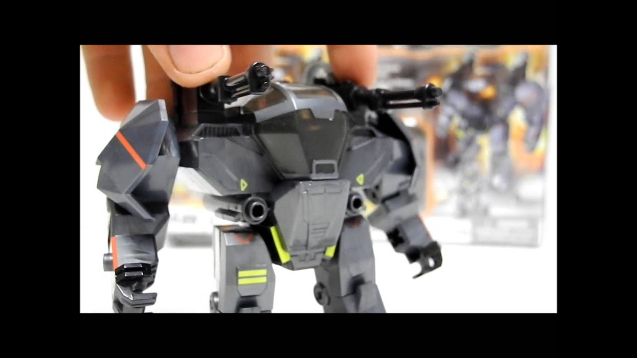 Review: Attack Cyclops UNSC. Halo Mega Bloks. TheSSMotion - YouTube