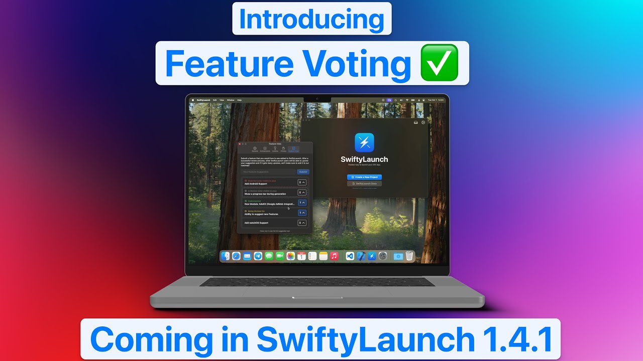 Introducing Feature Voting coming to SwiftyLaunch 1.4.1 - YouTube