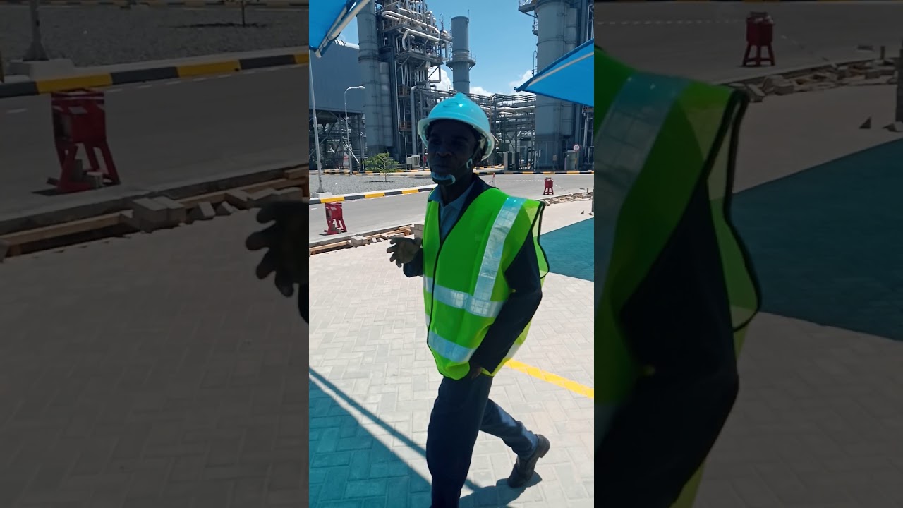 Shuhudia ujasiri ni asili wakitembelea mradi wa umeme kinyerezi 2 power ...