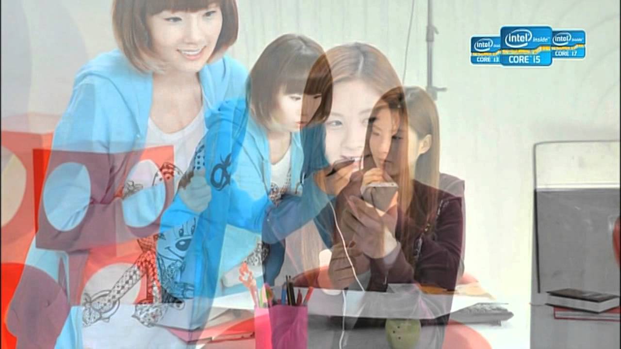 SNSD - Intel Episode BTS Photos - YouTube