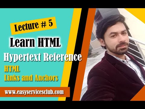 HTML tutorial - How to Create a Hyperlink in html - Hypertext Reference ...