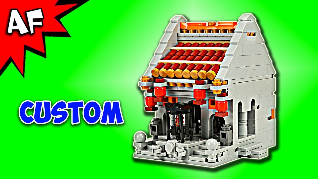 Custom Lego Taiwan Temple MOC Speed Build - YouTube