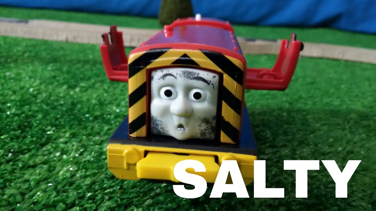 Unboxing TRACKMASTER SALTY - Thomas and Friends Toy Trains for Kids ...