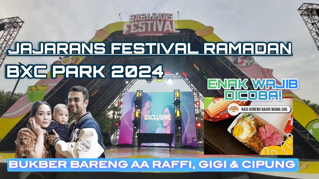 JAJARANS FESTIVAL RAMADAN 2024! Bukber Bareng Nagita Slavina ( GIGI ...