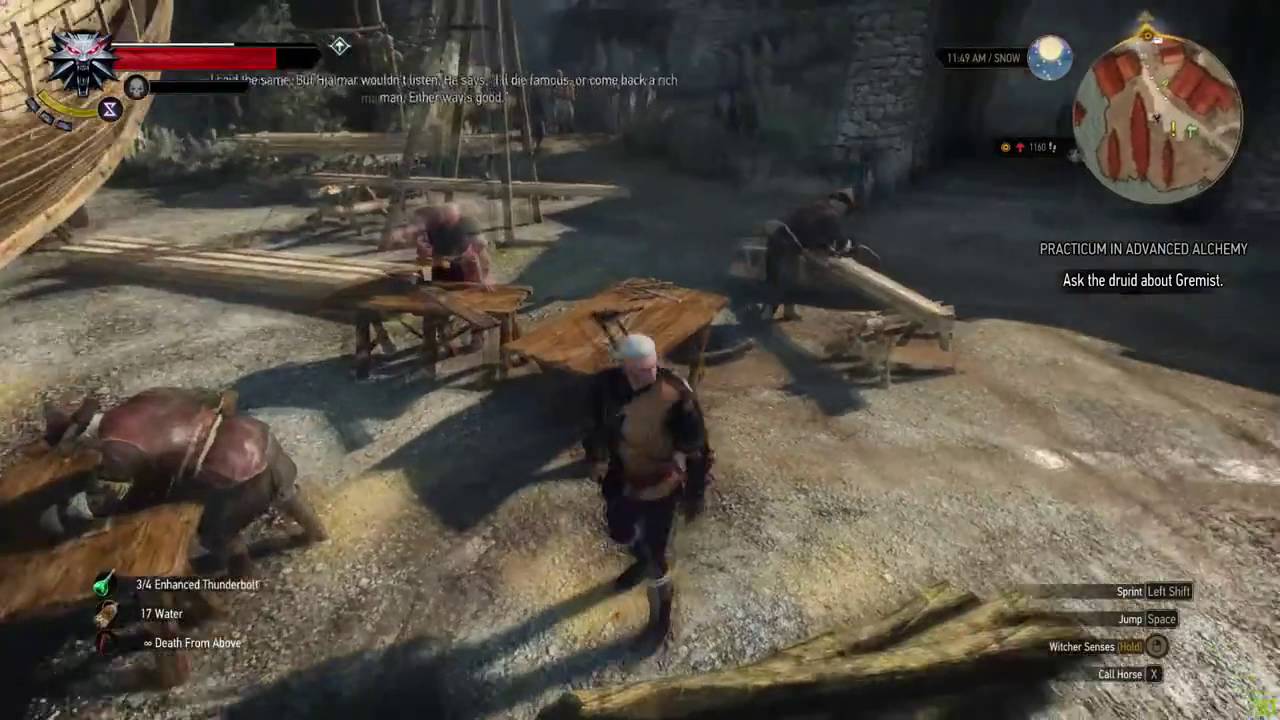 Witcher 3 The Detailed Life of NPCs - YouTube