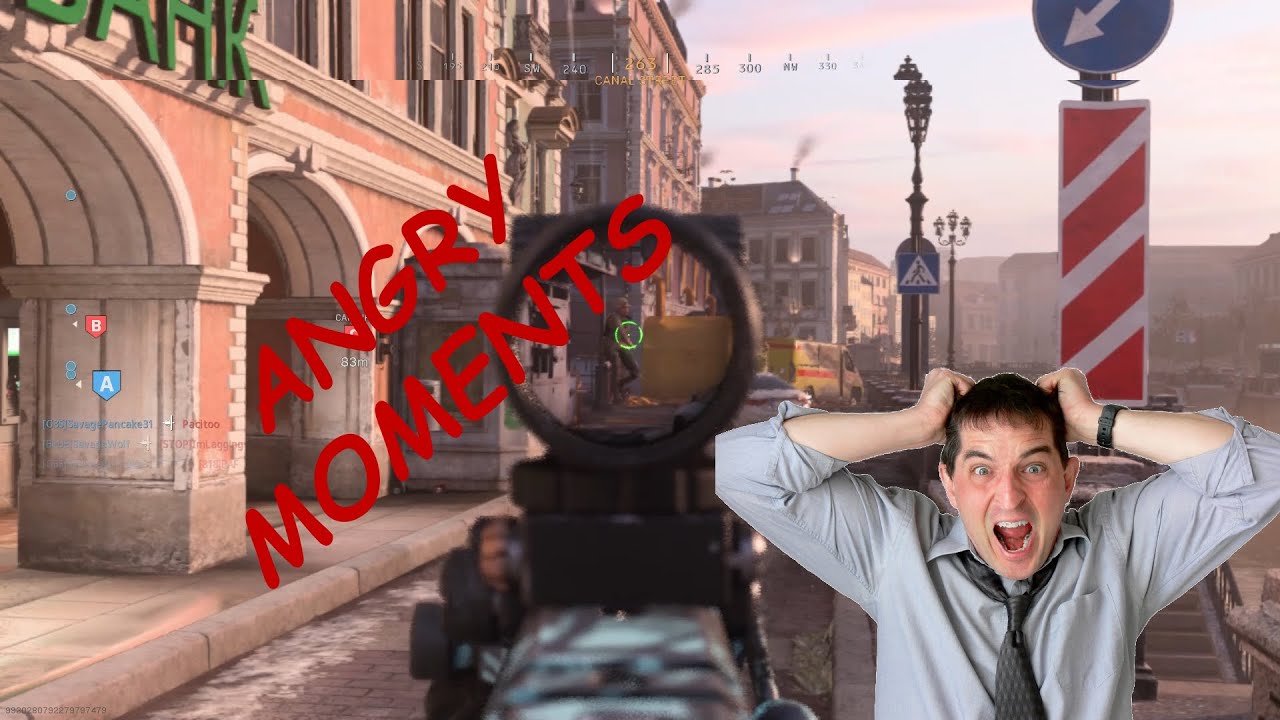 Call Of Duty Angry Moments | Call Of Duty Modern Warfare Gameplay - YouTube