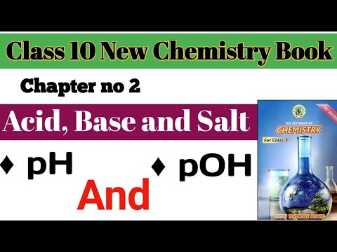 Class10 Chemistry- Ph and POH - 10th Class Chemistry Chapter 2/Acid ...