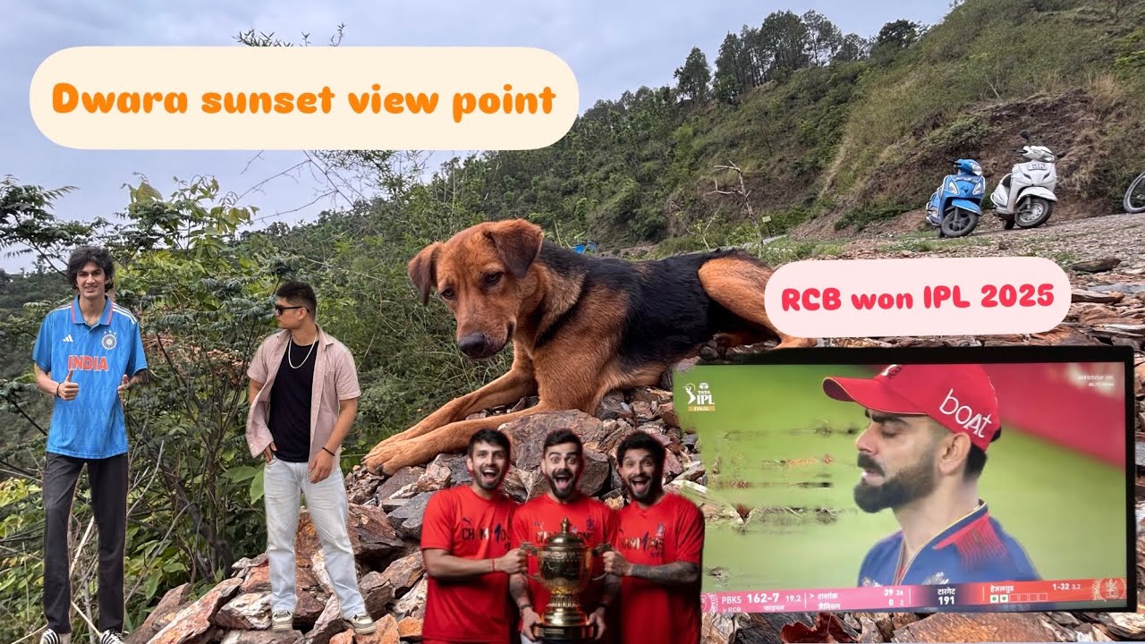 Dwara sunset view point | RCB won IPL 2025 - YouTube