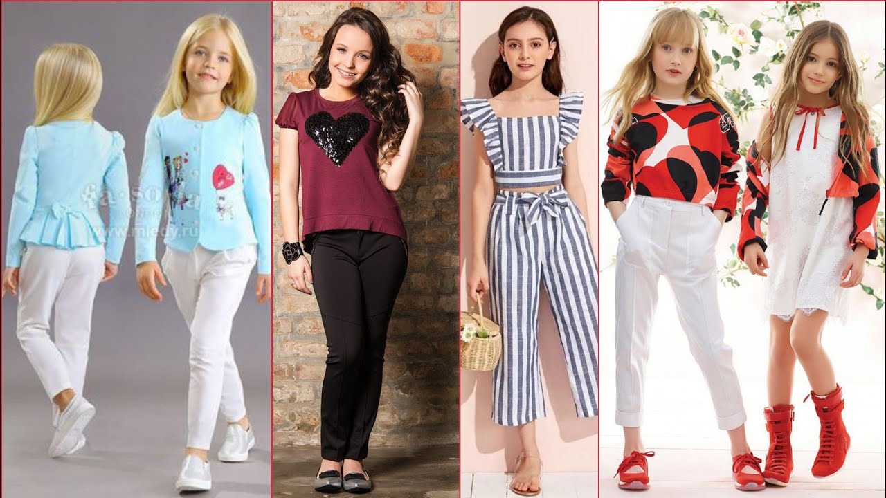 Stylish Trouser & Shirts For Teenage Girls - YouTube