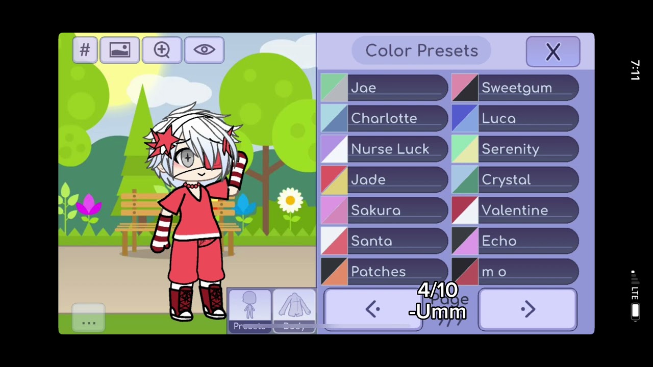 Rating Gacha Color Presets On My Oc || Part 9/9 || Final Video of This ...