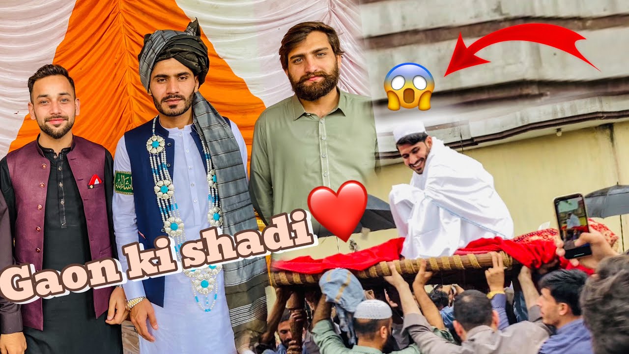 Part 01||Gaon ki shadi😍||peshawar traditional wedding😱||wedding vlog ...