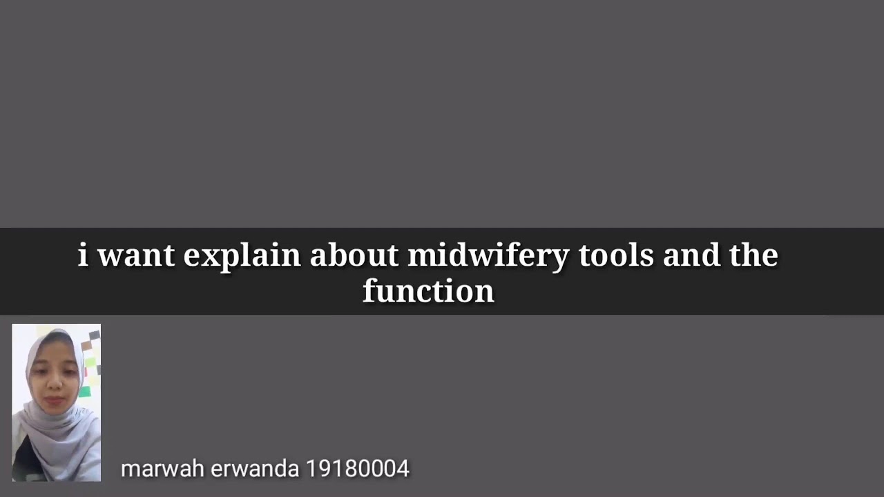 Midwifery tools & function - YouTube