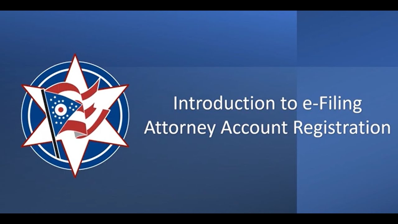 Attorney Registration - YouTube