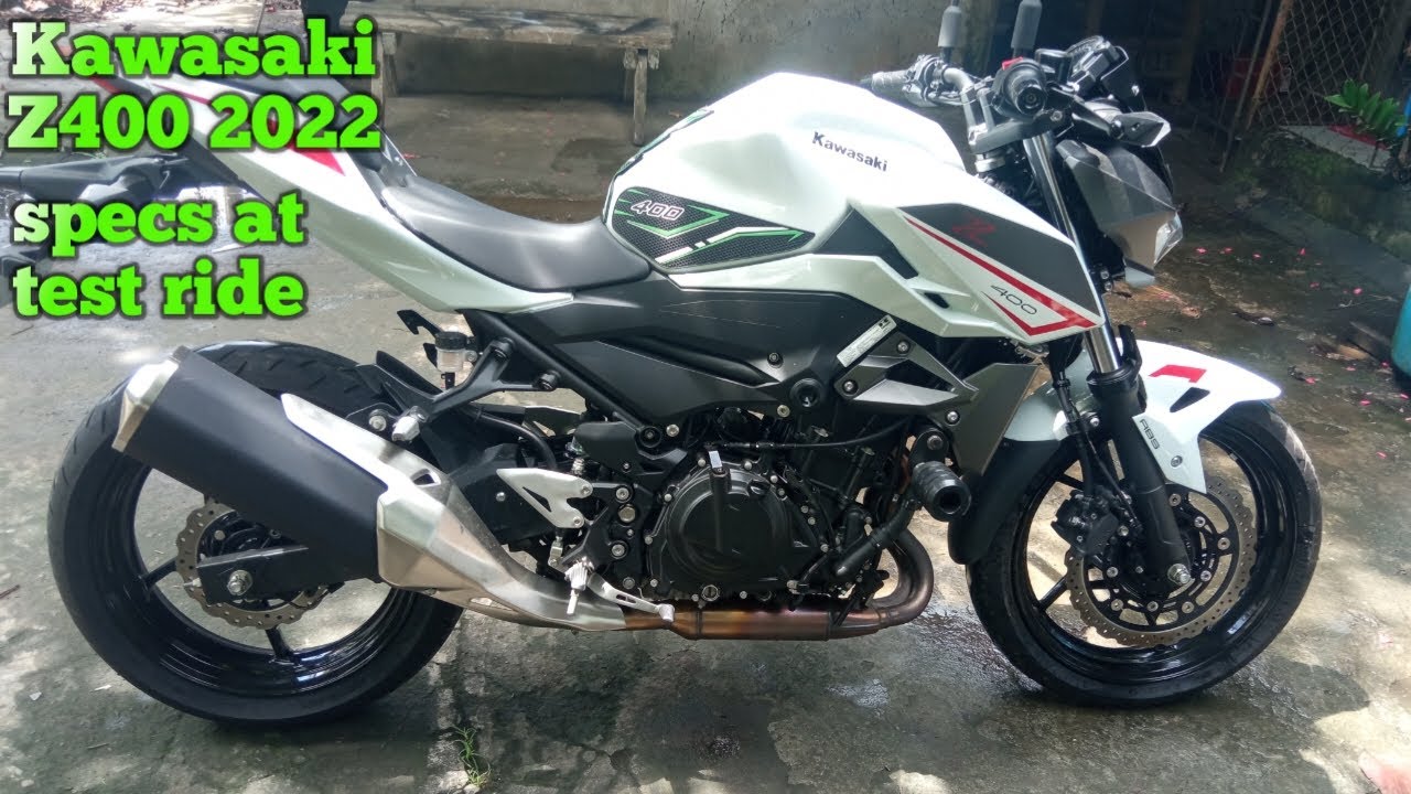 Kawasaki Z400 spec and ride empression - YouTube