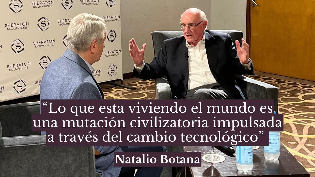 Natalio Botana presenta su libro “La experiencia democrática” - YouTube