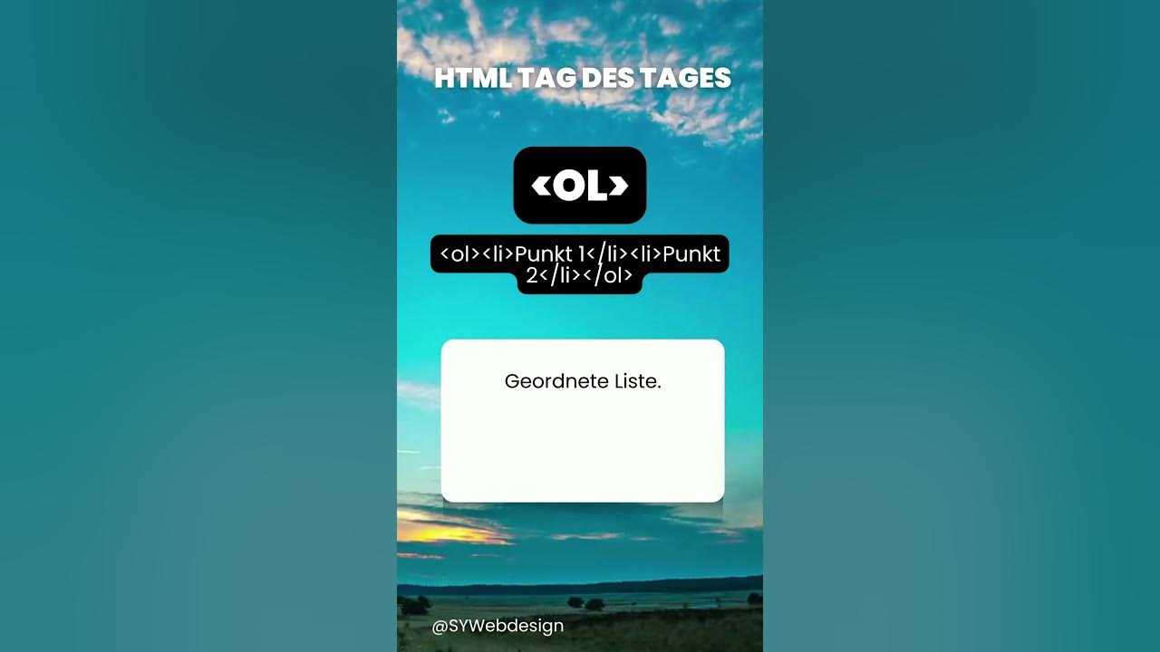 Html Tutorial Youtube