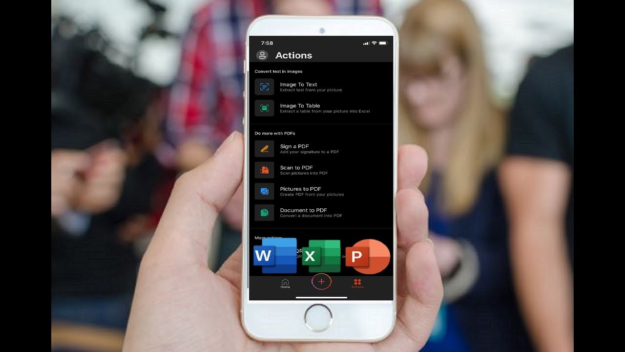 Latest Microsoft Office for iPhone (All in One App) 2020 - YouTube