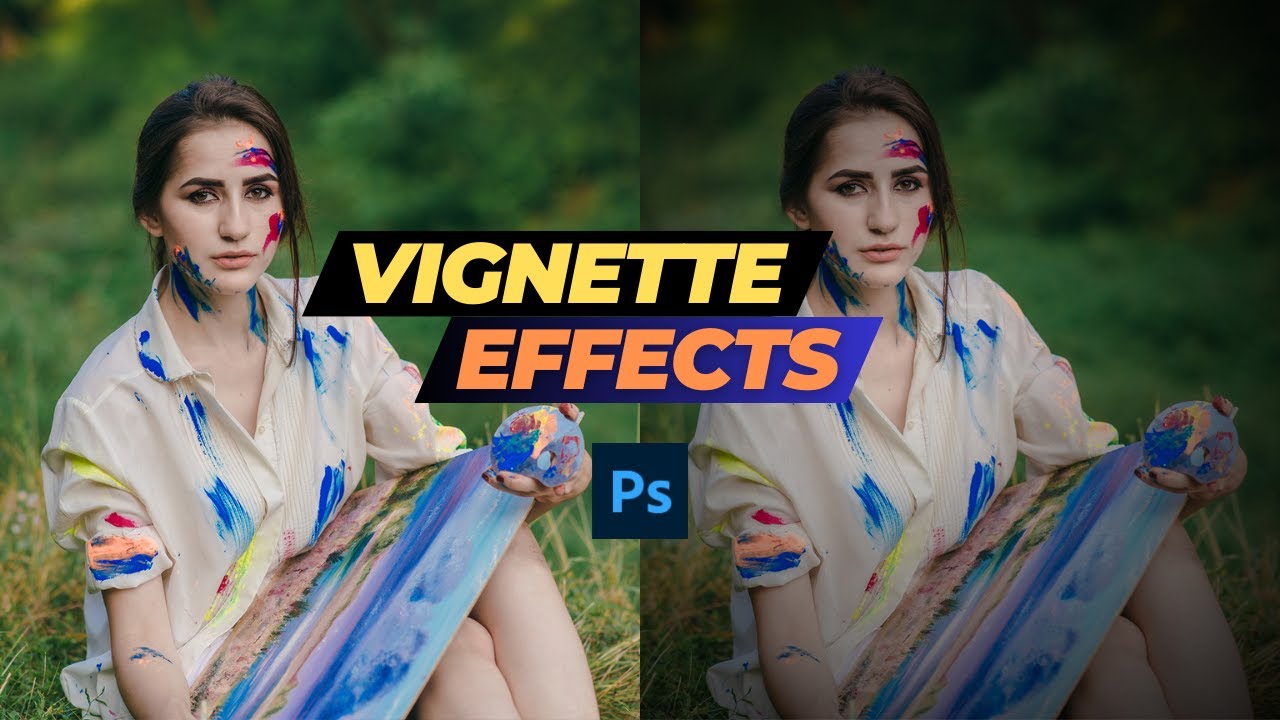 How to Add Vignette in Photoshop 2024 | Tutorial For Beginner - YouTube