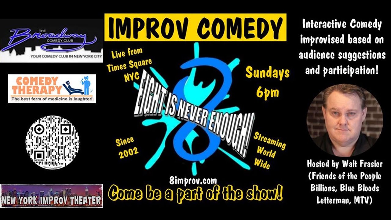 NYC Improv Comedy LIVE via ZOOM - YouTube