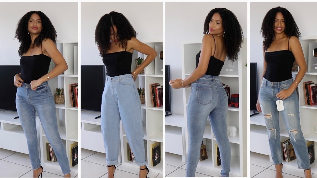HAUL DE JEANS FASHIONNOVA - JEANS TRY ON HAUL | FRIZZYDESI - YouTube