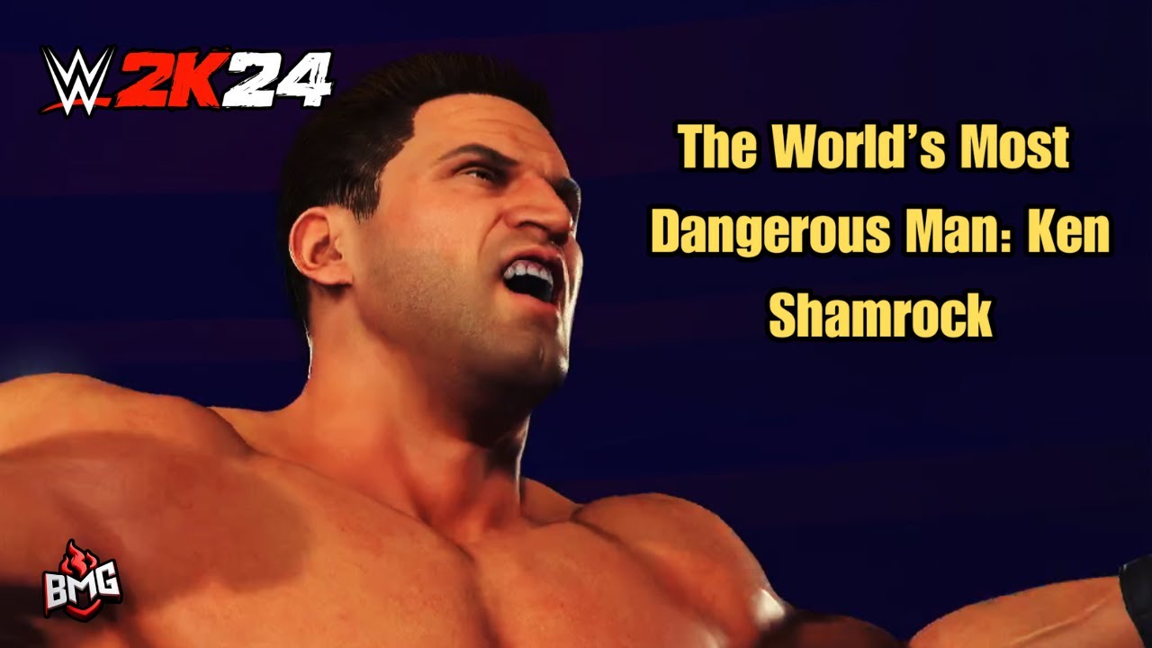 WWE 2K24: Re-Match | Ken Shamrock Vs Vader | In Your House: A Cold Day ...