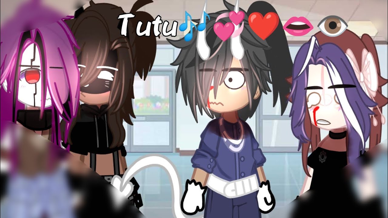 Tututu-🎶💞 ️👄👁️. Gacha club//meme//short//by Kurokomi Editz - YouTube
