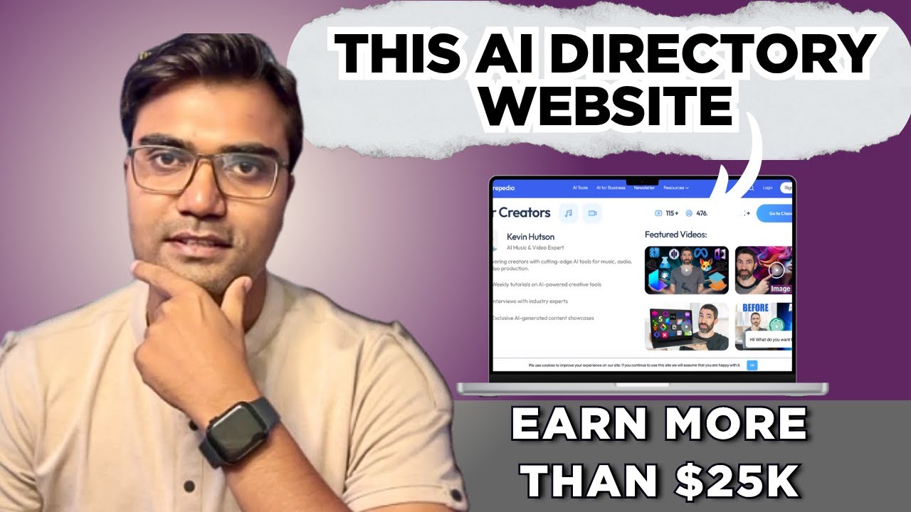 Ai Directory website niche idea | This website earn $25k monthly | Full ...