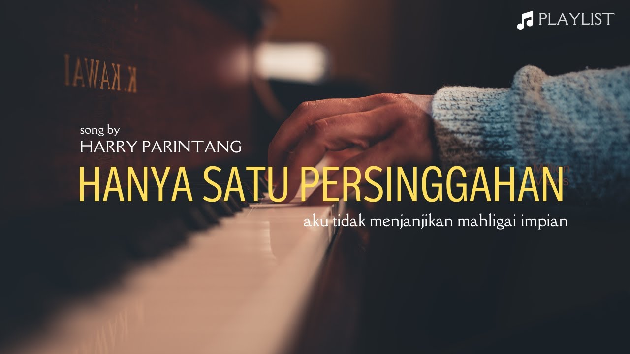 HANYA SATU PERSINGGAHAN 🎶🎵 IKLIM (LYRIC) | COVER - HARRY PARINTANG ...