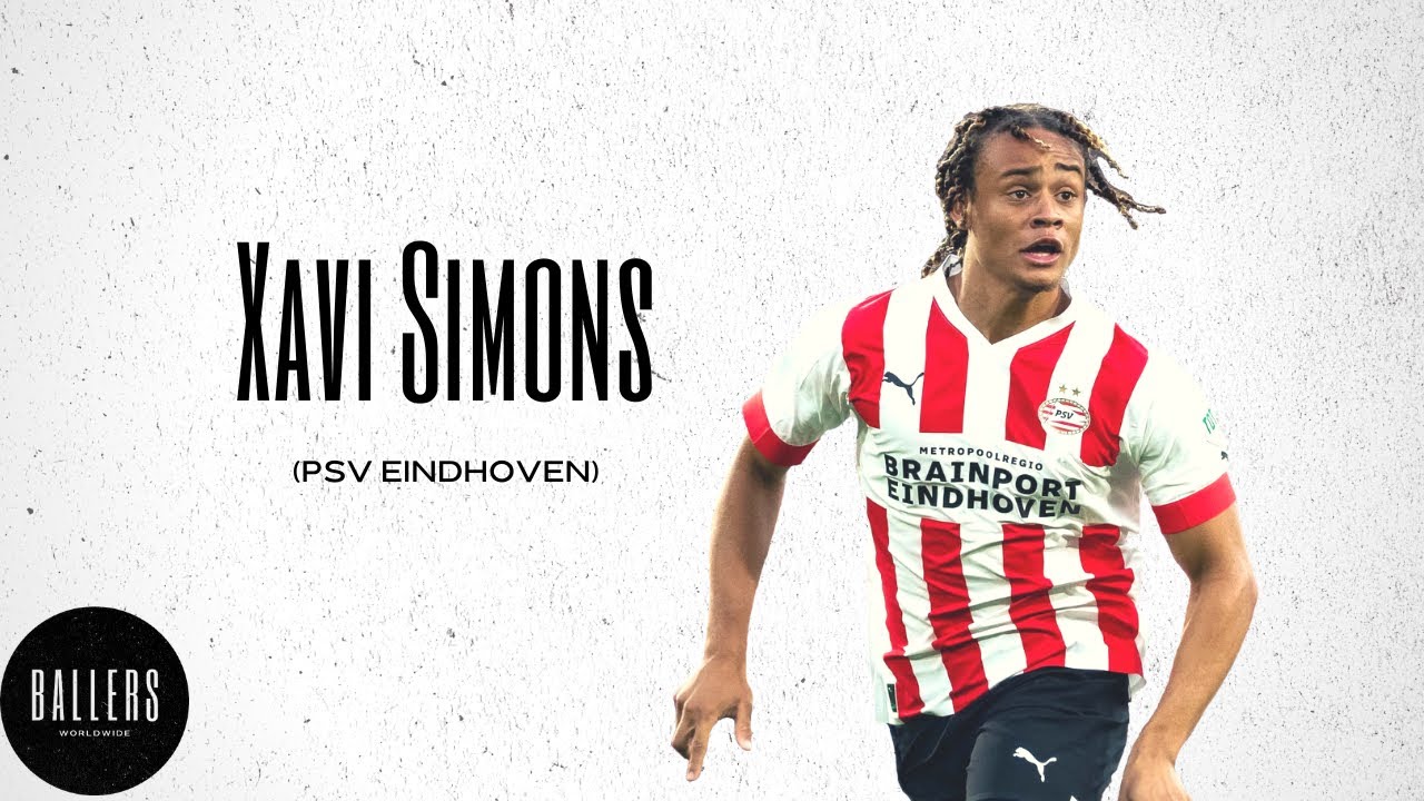 Xavi Simons | skills, passes and dribbles | PSV Eindhoven 2022 - YouTube