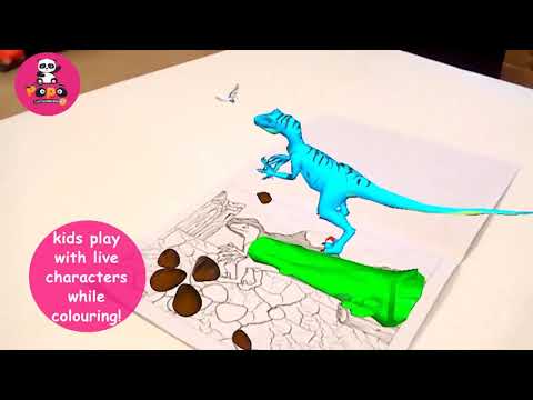Globalshiksha's Popo Live Coloring Books - YouTube