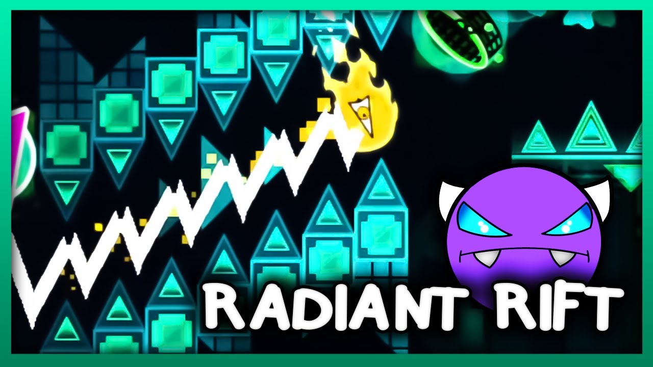 (Weekly Demon #166) Radiant Rift by ImMaxX1 - Geometry Dash 2.11 - YouTube
