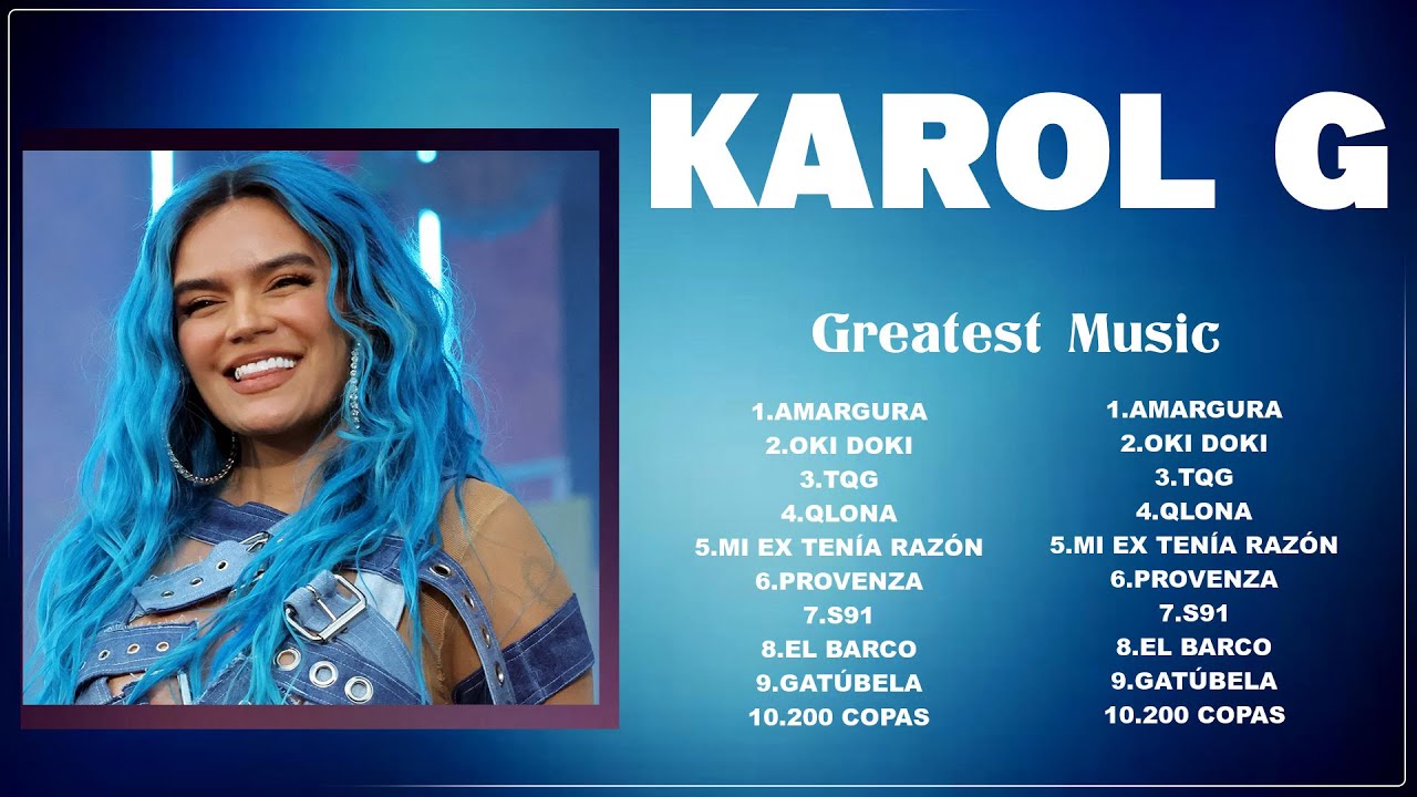 K A R O L G Full Album 📀 New Playlist 📀 Popular Songs - YouTube