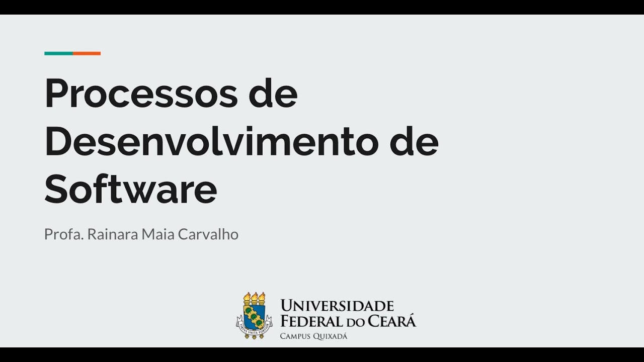 Processos de Desenvolvimento de Software - YouTube
